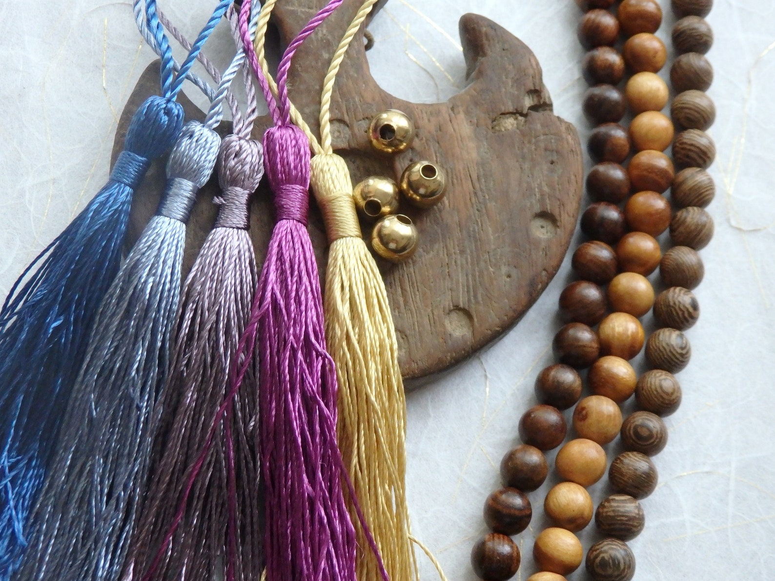Make Your Own MALA KIT Luxury DIY Mala Buddhist Prayer - Etsy