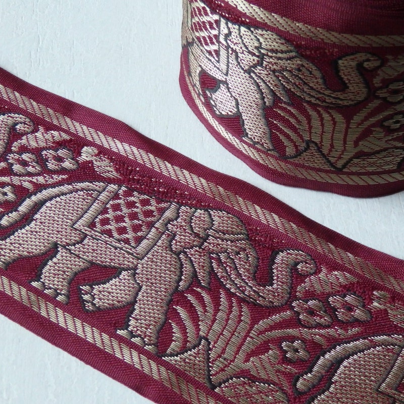 Maroon Trim - Etsy