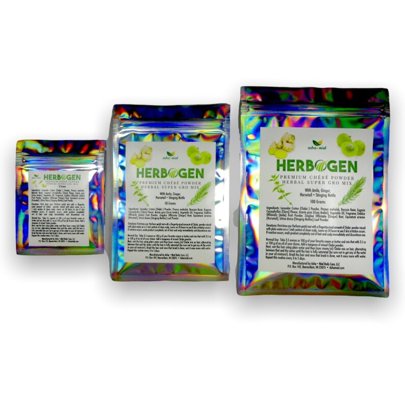 Chebe Powder Herbal Super Gro Mix Hair Growth Natural Hair - Etsy