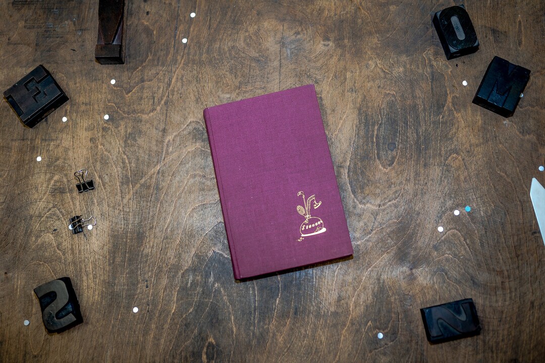 Brown Paper Journal Tartuensis Classic "cherry Red" From Upcycled Book ...