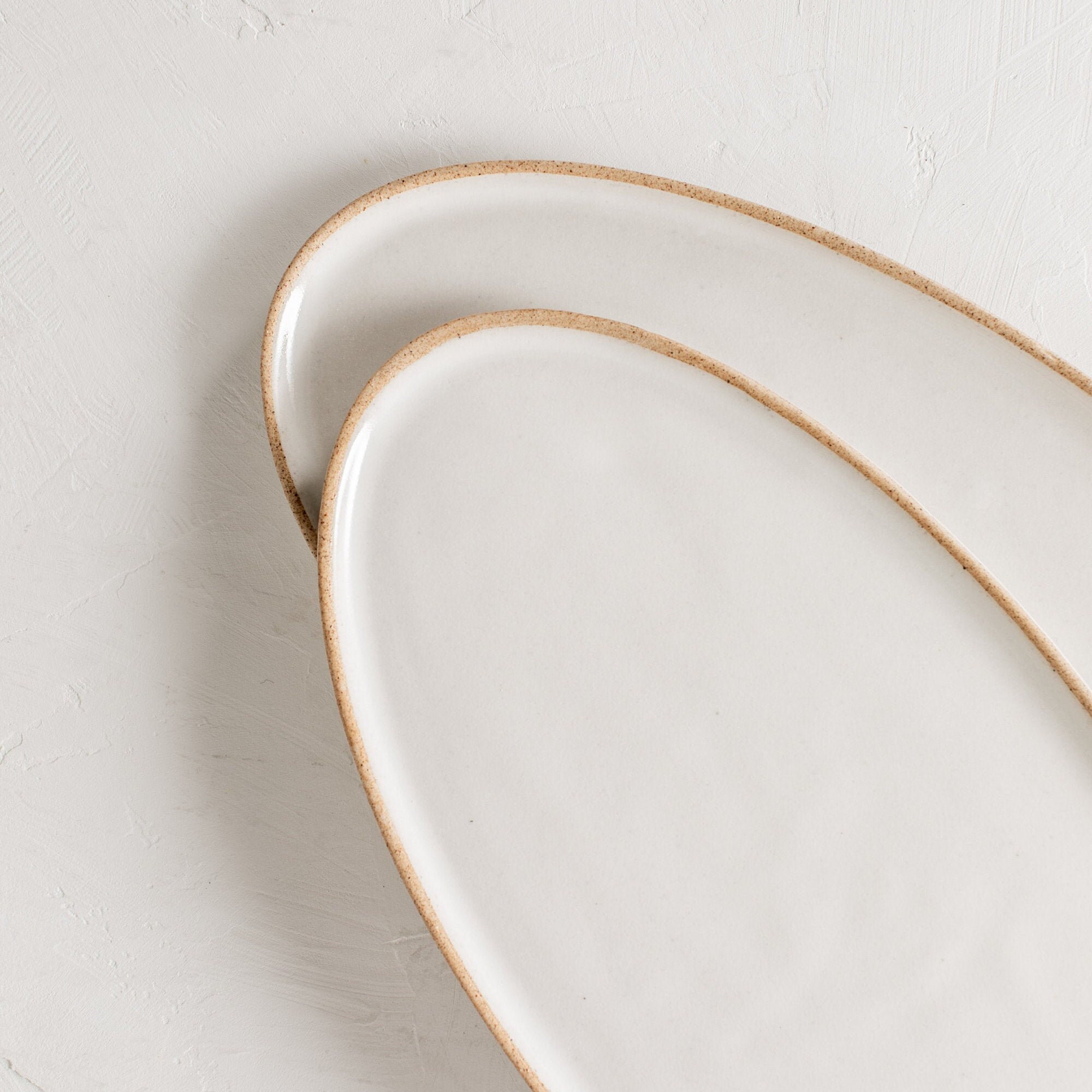 Oval Serving Tray Stoneware - Etsy