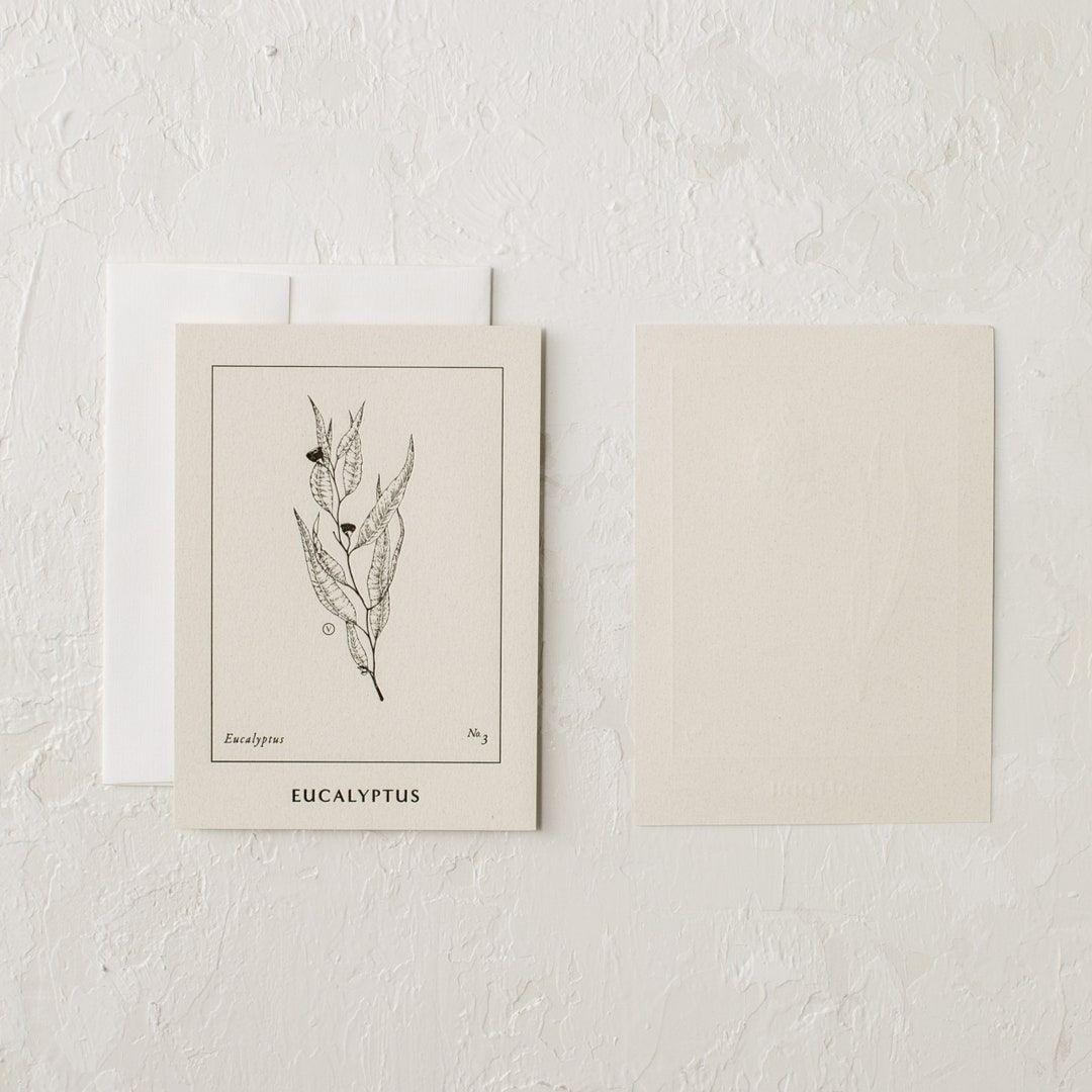 Eucalyptus Cards - Etsy