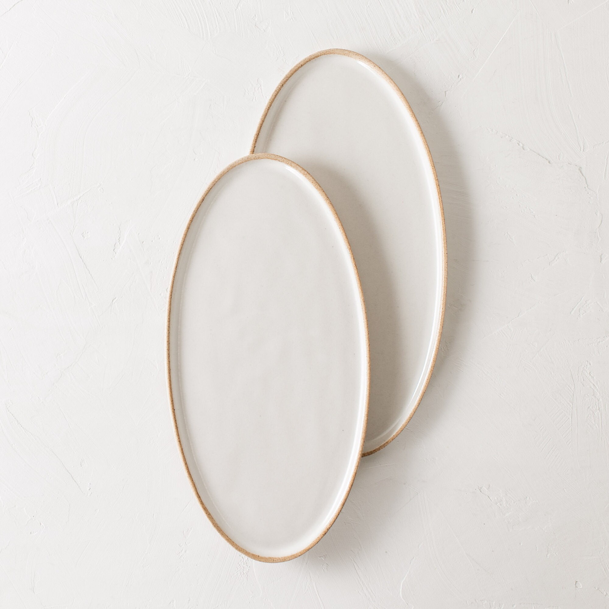 Oval Serving Tray Stoneware - Etsy