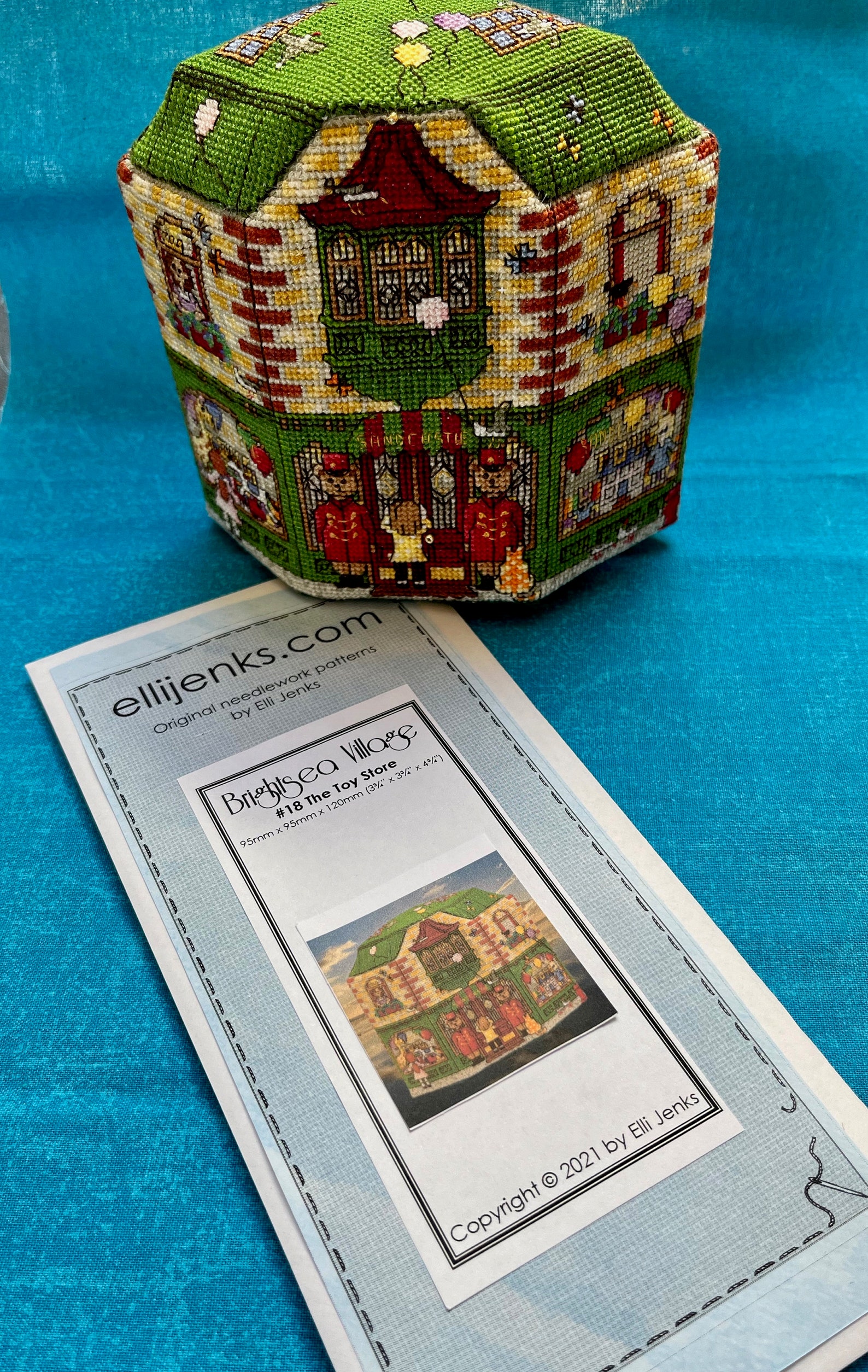 The Toy Store 3D Cross Stitch Pattern PDF - Brightsea Village #18 - Etsy