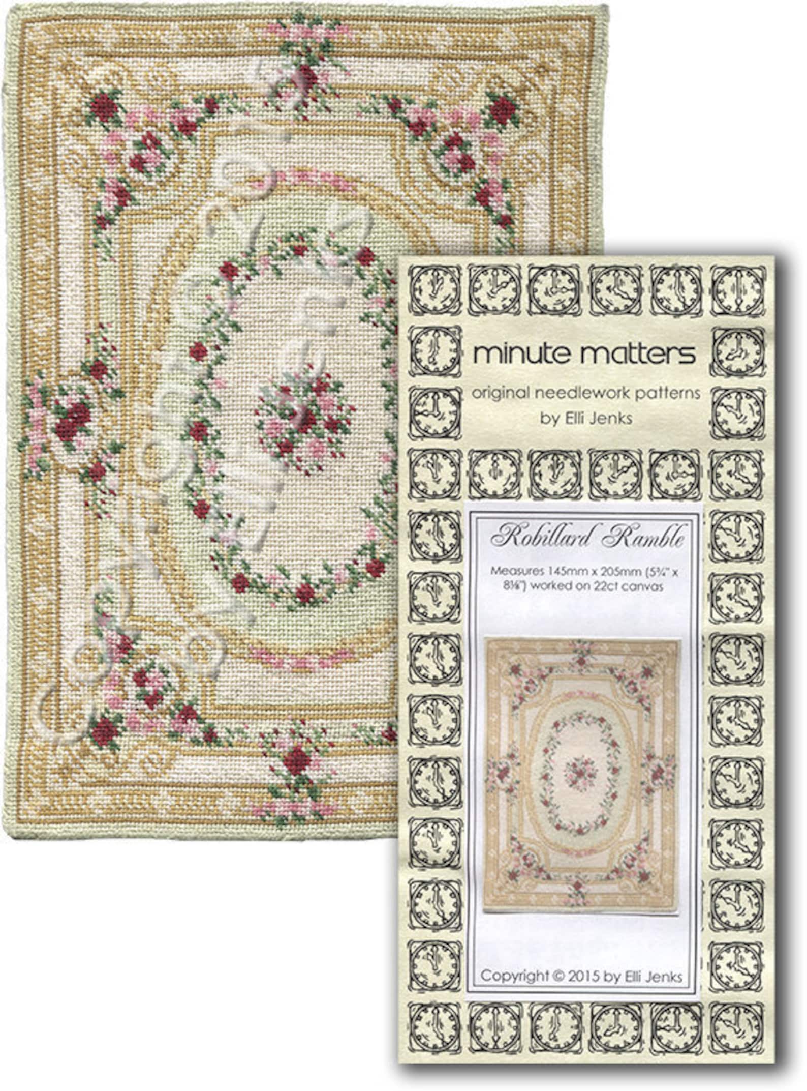 Dollhouse Carpet Pattern For Needlepoint or Cross Stitch | Etsy