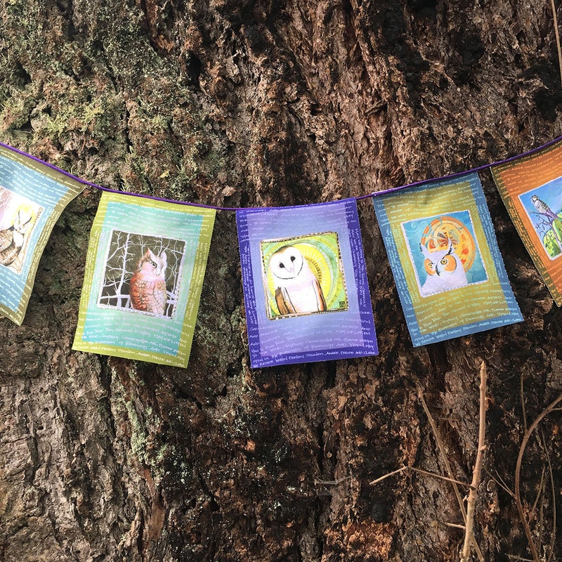 Prayer Flag With Animals - Etsy