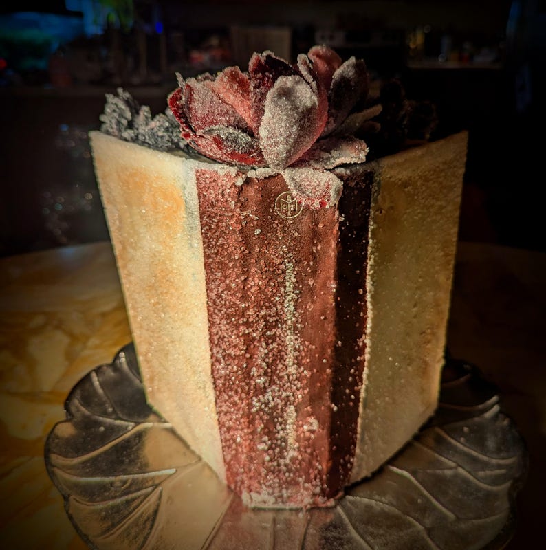 Crystalized ink Blood Sister Scribe Book With Crystallized Flowers - Etsy