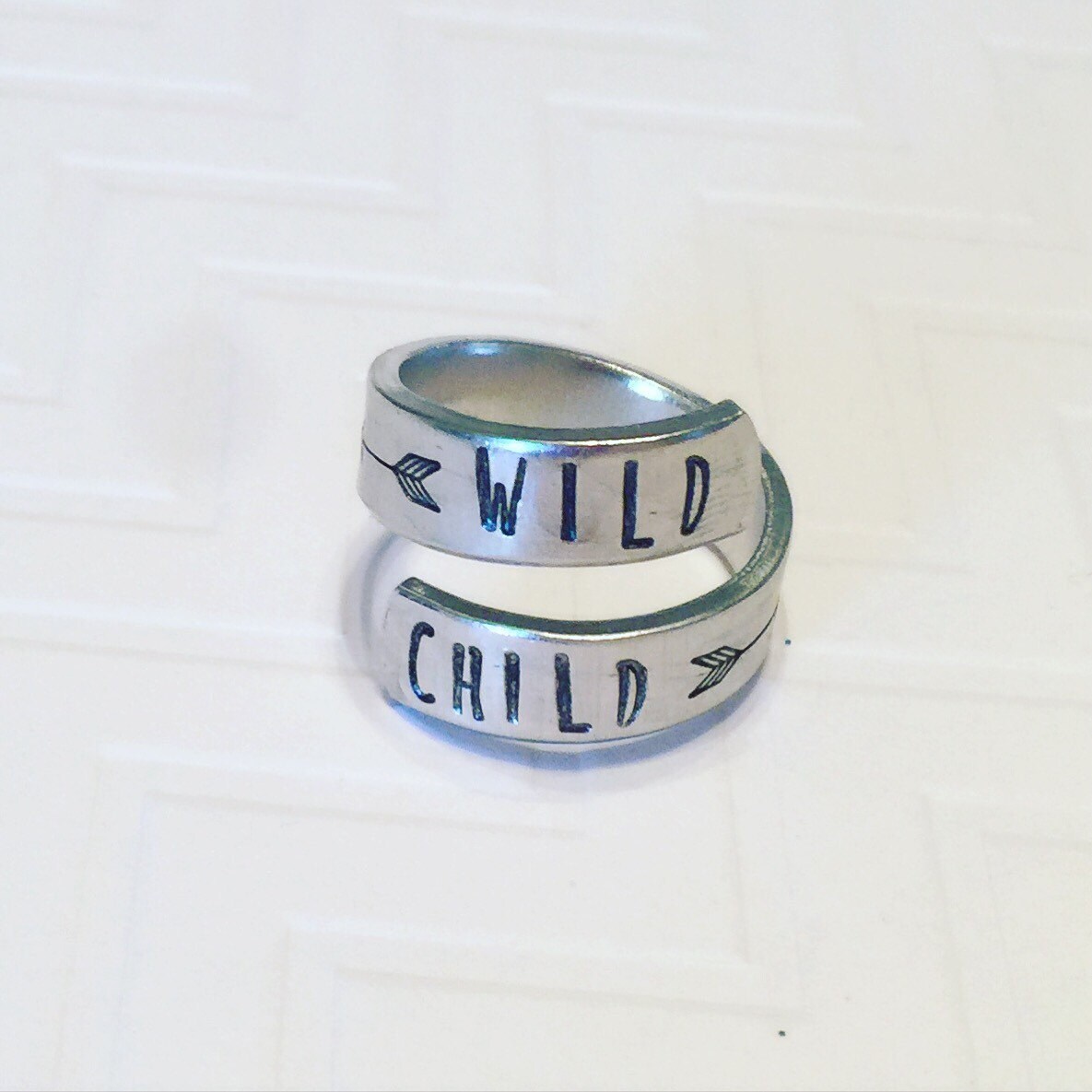 Wild Child Ring Silver Wrap Ring Gift For Her Hand - Etsy España
