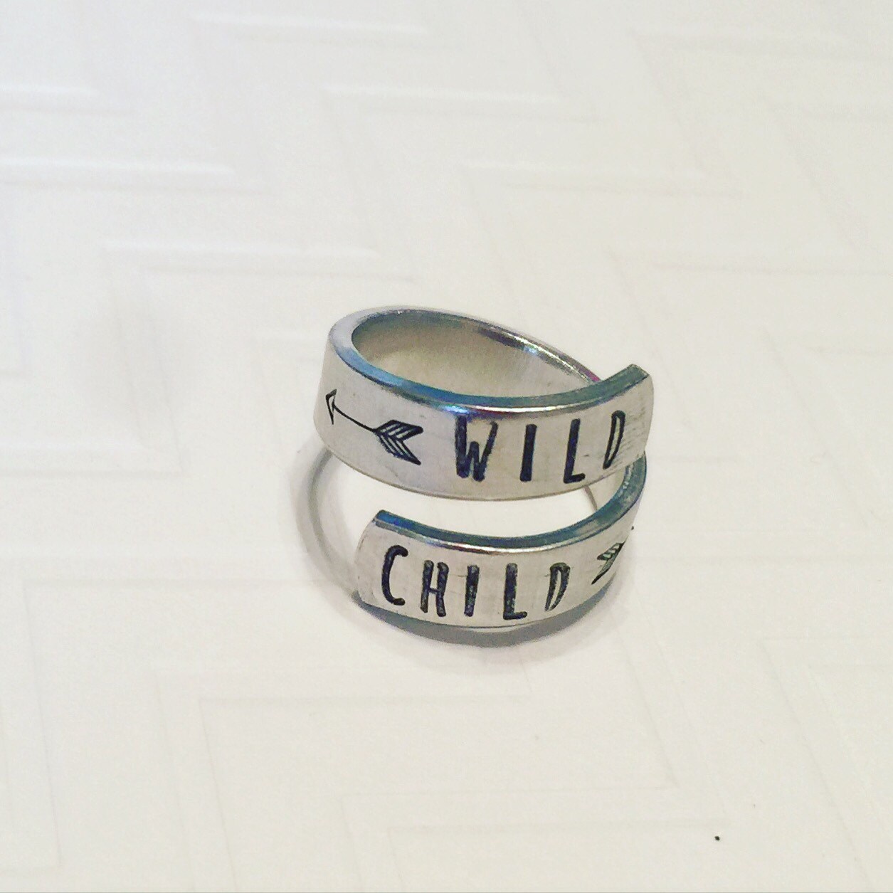 Wild Child Ring Silver Wrap Ring Gift For Her Hand - Etsy España