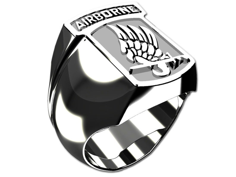 Army Ring 173rd Airborne Brigade Combat Team Ring - Etsy