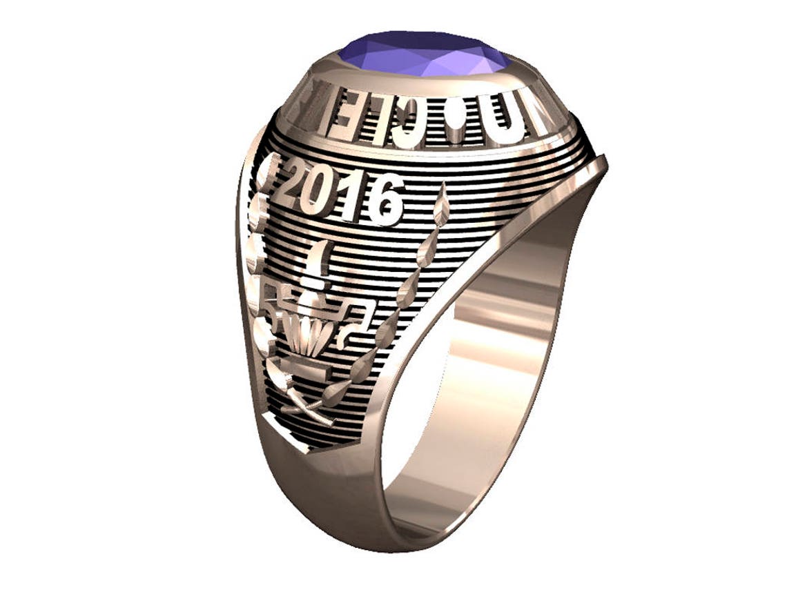 Traditional Ladies College Class Ring - Etsy