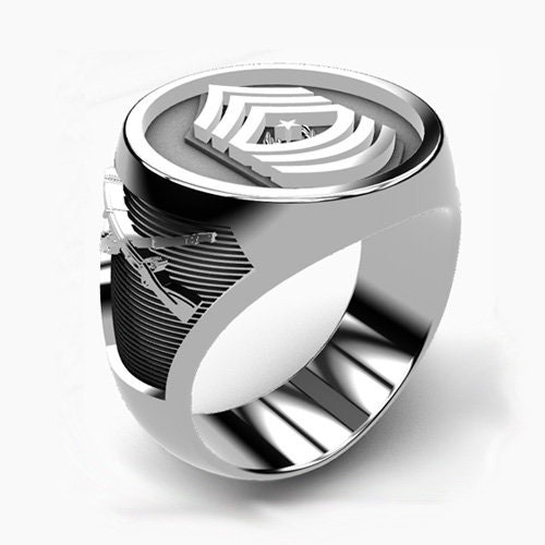 Command Sergeant Major Badge Ring - Etsy