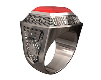 Mens Army Military Police Ring - Etsy