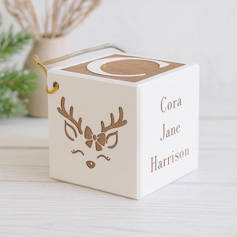 Rustic Block Christmas - Etsy