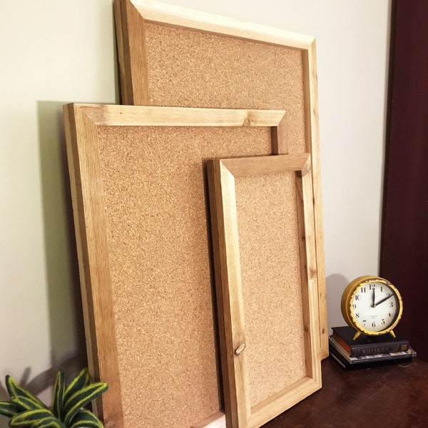 Framed Cork Board - Etsy