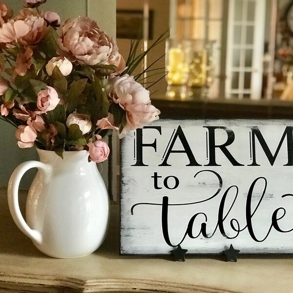 Rustic Farm Table - Etsy