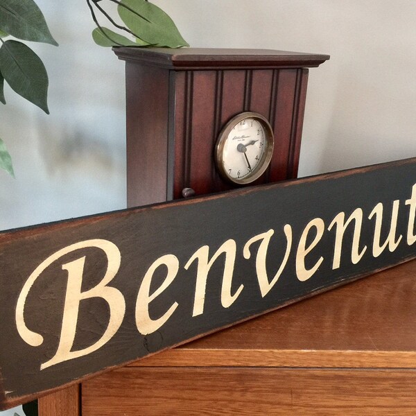 Primitive Welcome - Etsy