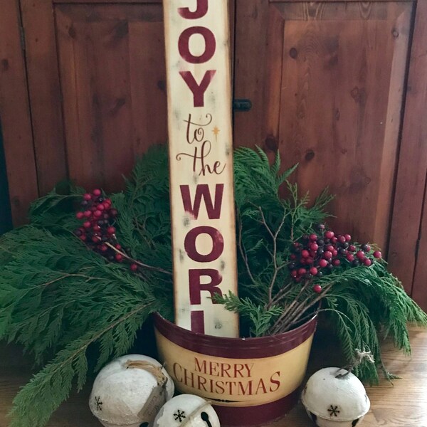 Joy to the World Sign - Etsy