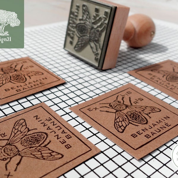 Custom Bee Stamp - Etsy