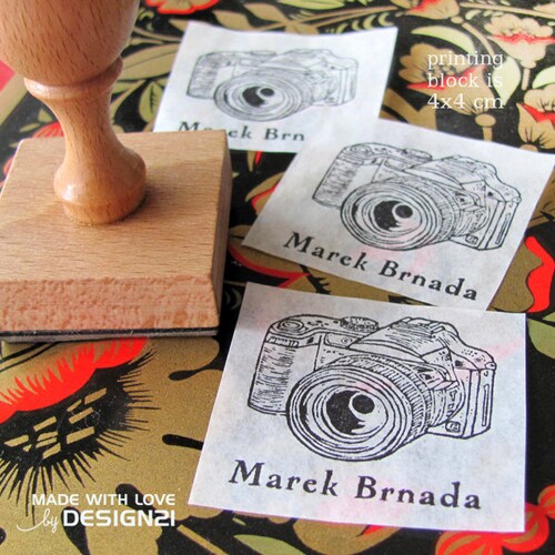 Sun: Personalised Rubber Stamp 4x5 Cm - Etsy