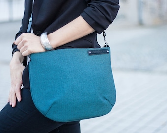 Turquoise Crossbody Bag | Etsy