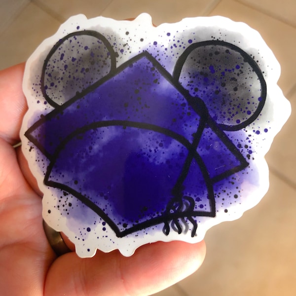 Mickey Mouse Graduation Sticker - Etsy