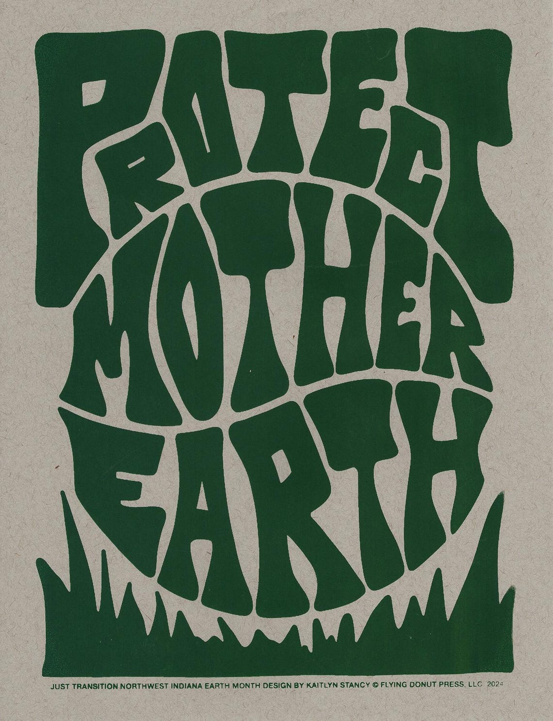 Protect Mother Earth (screen Print) - Etsy