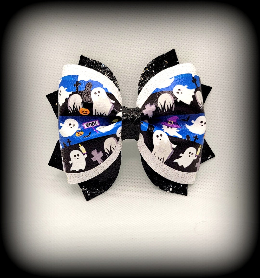 Ghost Bow...boo Bow....boo Ghost Bow...halloween - Etsy