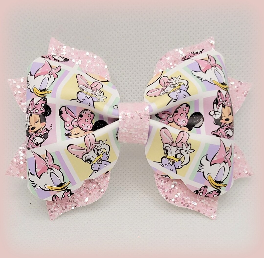 Minnie and Daisy...minnie Bow...daisy Duck Bow...minnie Mouse Bow ...