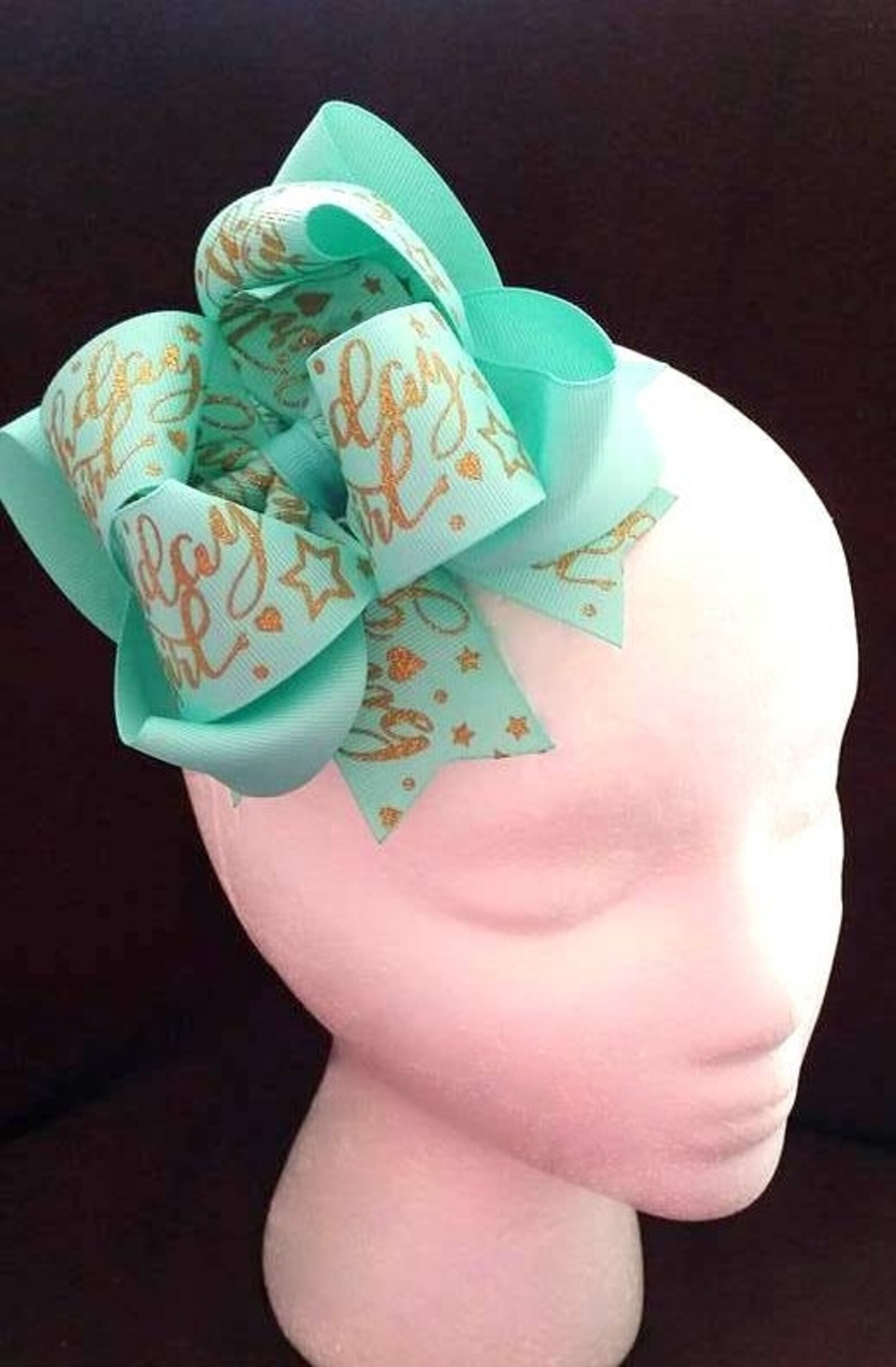 Birthday Bow....birthday Girl Hair Bow...birthday Girl - Etsy