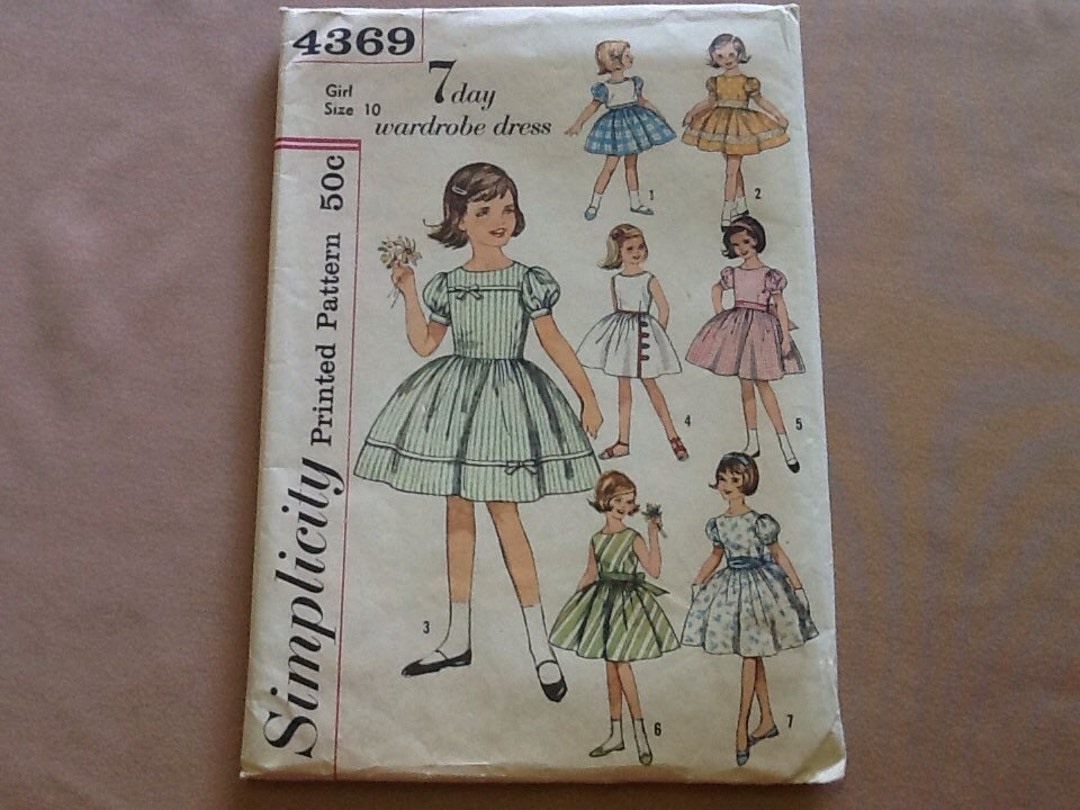Simplicity 4369 - Etsy