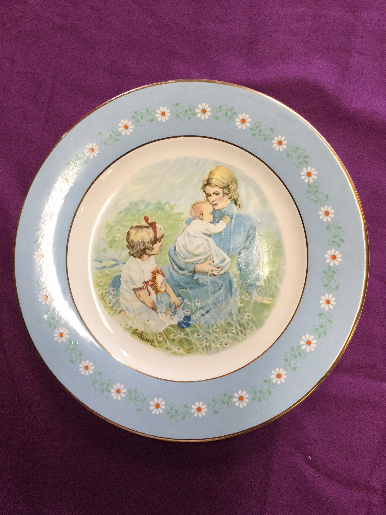 Vintage Avon Commemorative Plate 1974 - Etsy