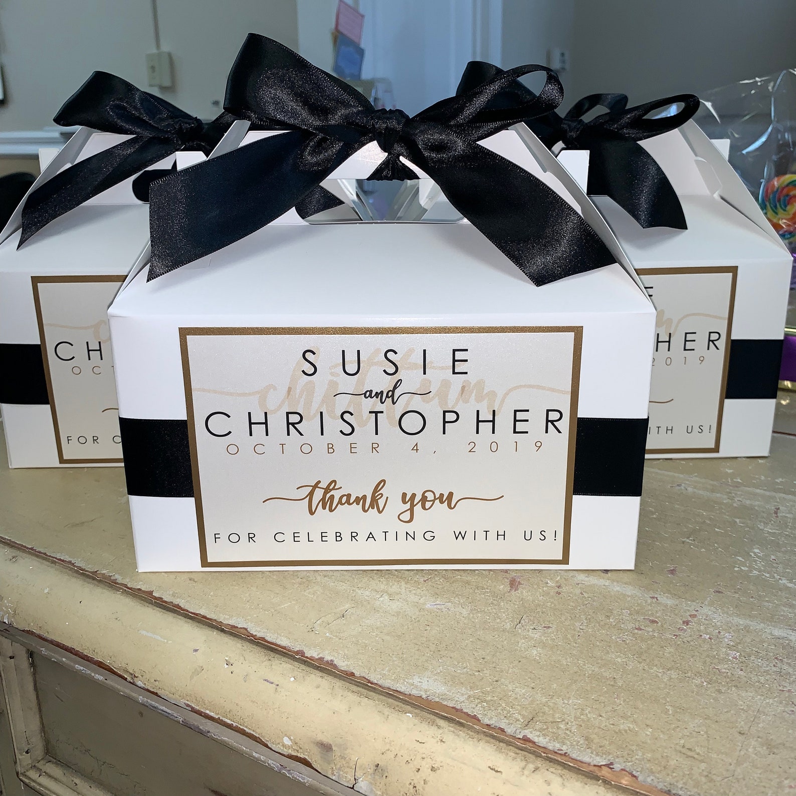 Wedding Guest Hotel Boxes - Etsy