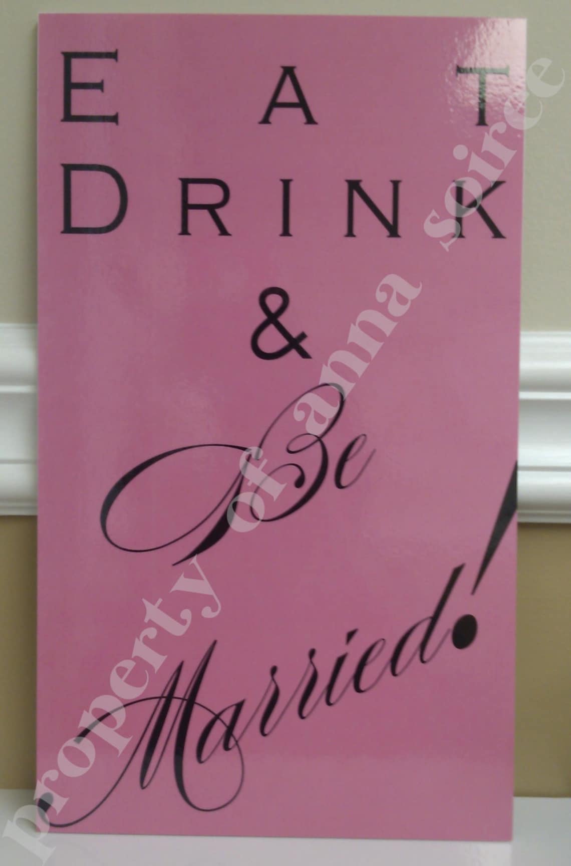 SIGN WEDDING and EVENT Personalized 11 X 17 Signs to Match - Etsy