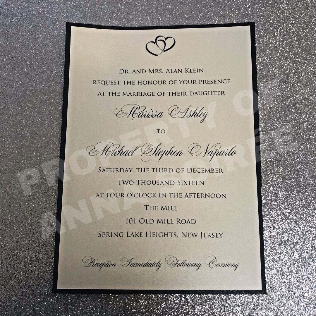 Double Layered Invitation: All Occasion, Engagement, Anniversary ...