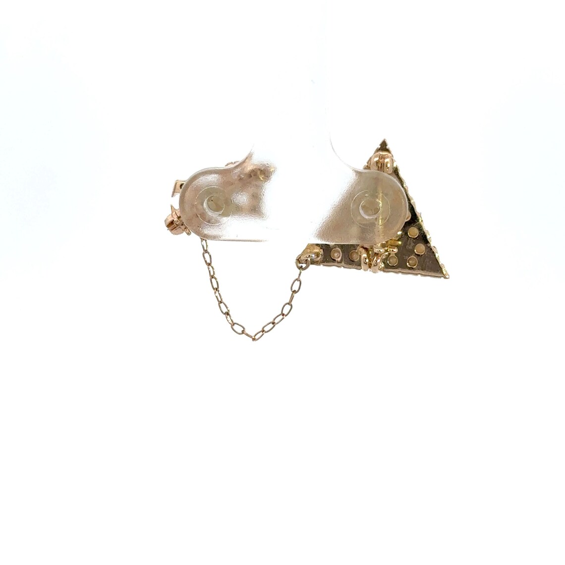 Sigma Kappa Sorority Pin: 10k Yellow Gold, Seed Pearls, Red Enamel - Etsy