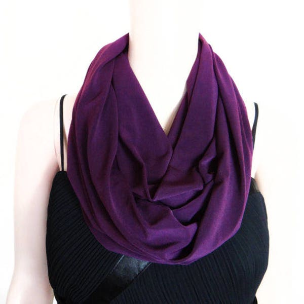 Purple Scarf - Etsy