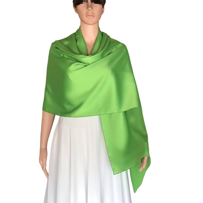 Lime Green Scarf - Etsy