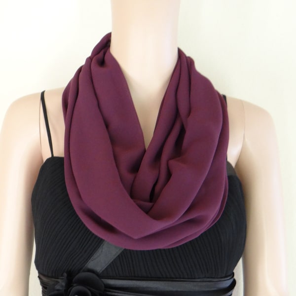 Plum Scarf - Etsy