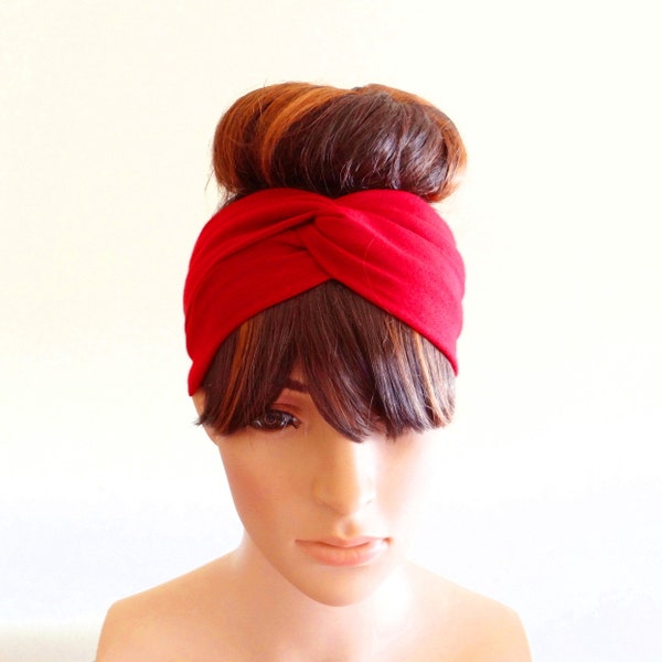 Red Headband - Etsy