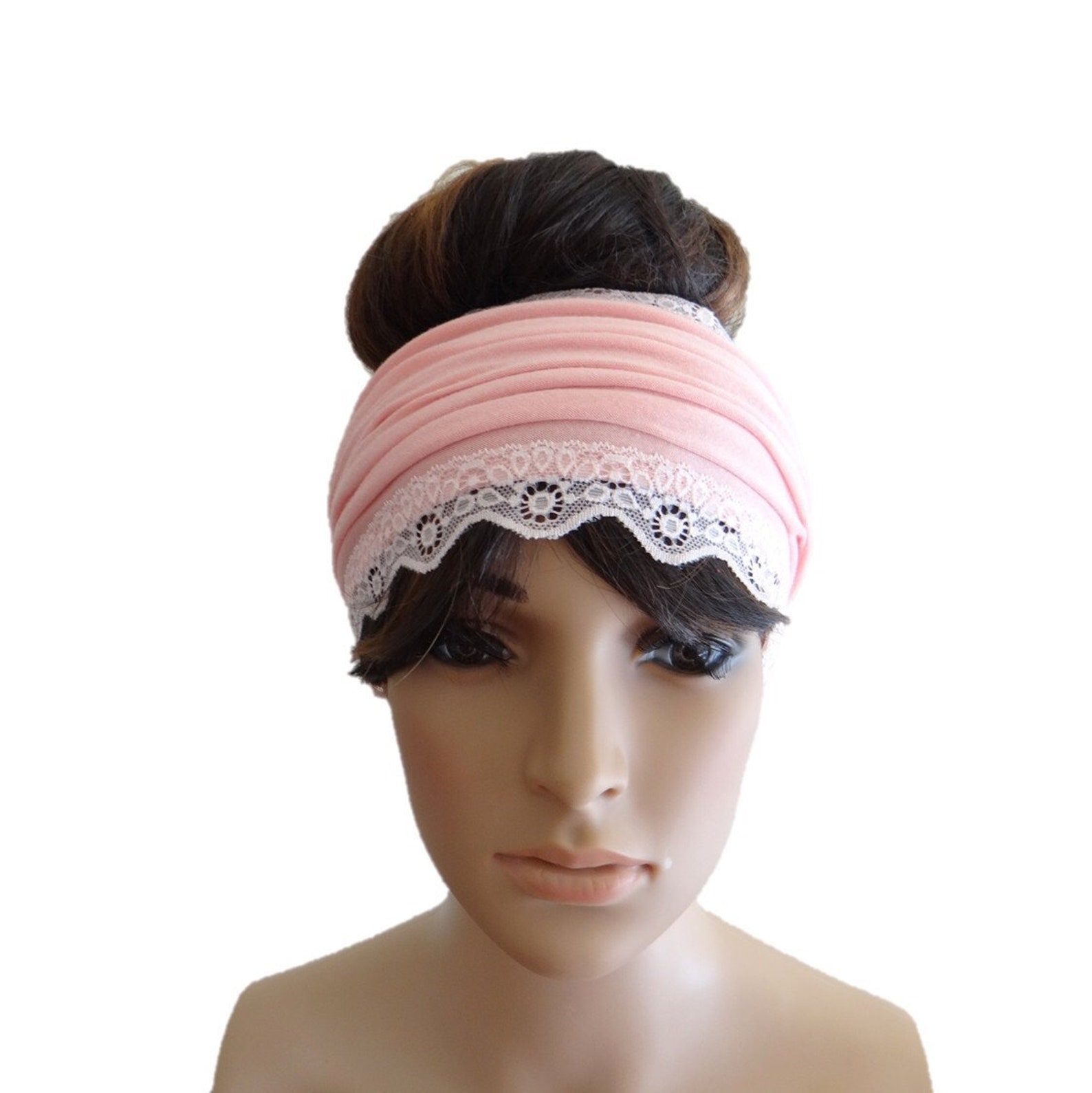 Pink Headband. Pink Head Wrap - Etsy