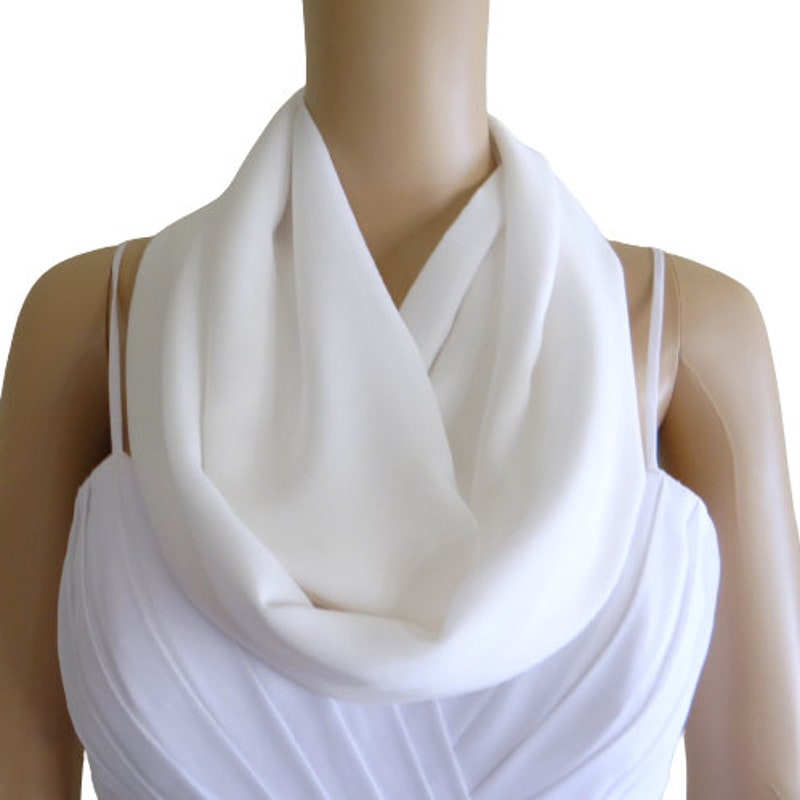 Off White Scarf - Etsy