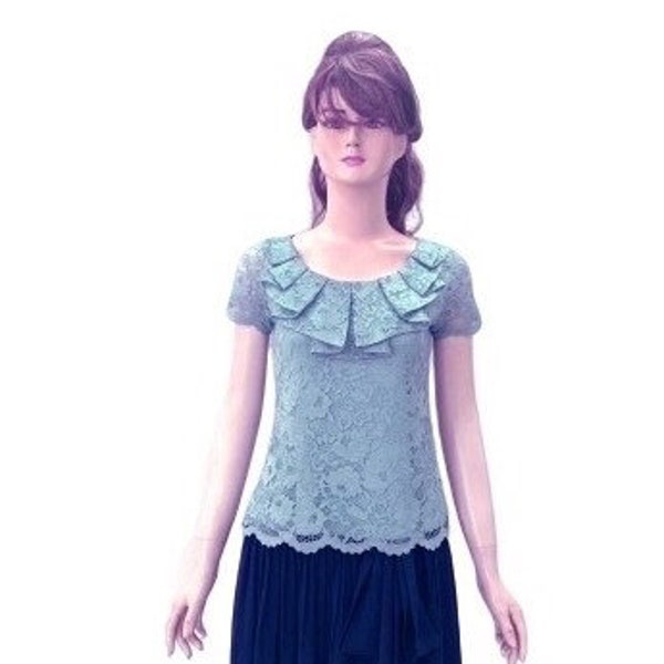 Slate Blue Top - Etsy