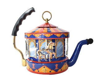 Carousel Tea Kettle - Etsy