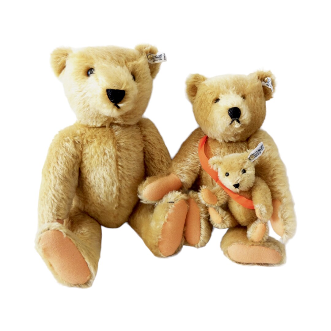 Vintage Steiff Teddy Bear Family - Etsy