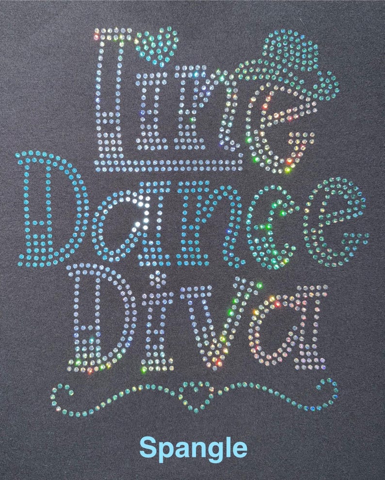 Line Dance Diva Rhinestone Bling Shirt Line Dance Teacher Gift No Tags ...