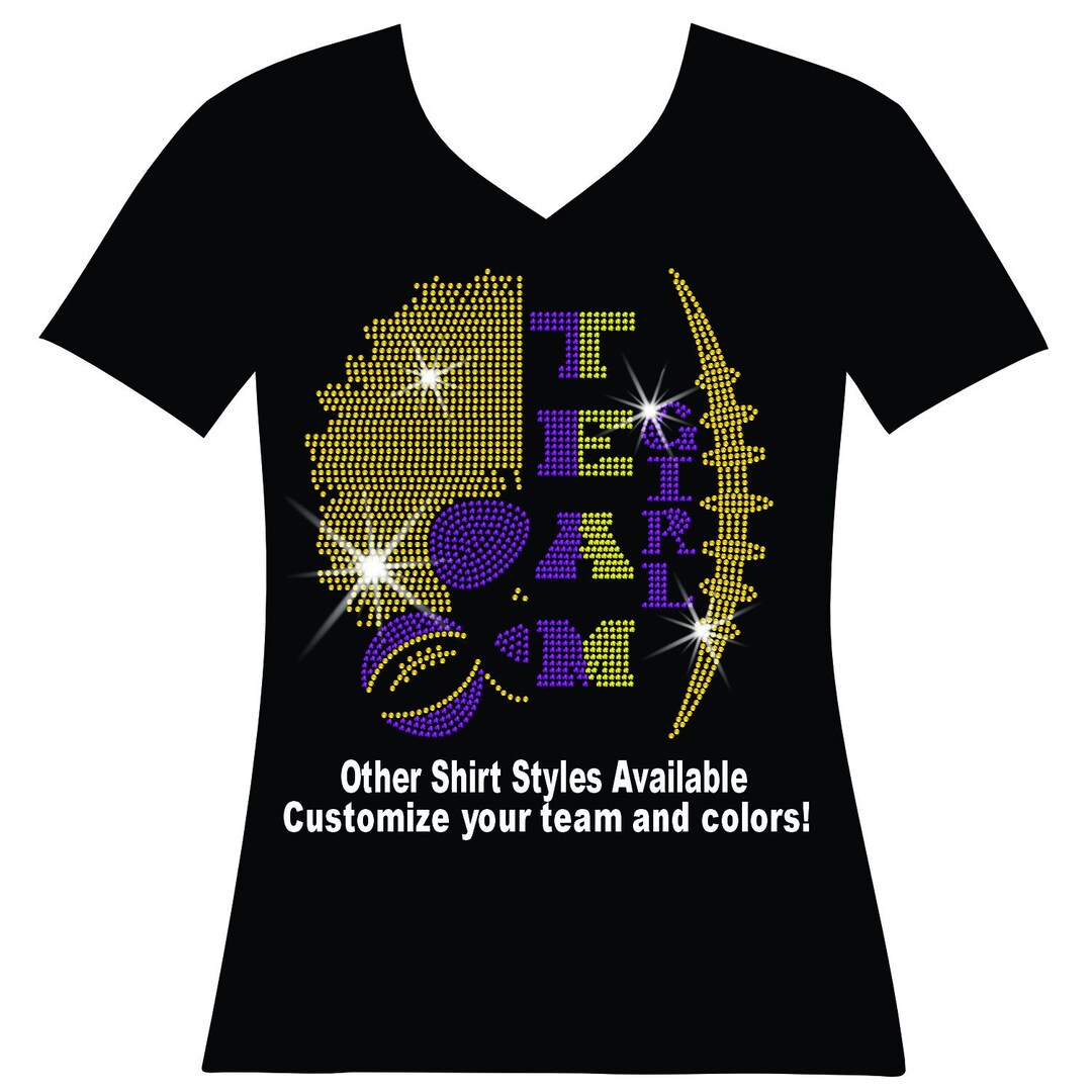 Afro Sunglasses Custom Football Team Diva Girl RHINESTONE Mega Bling ...