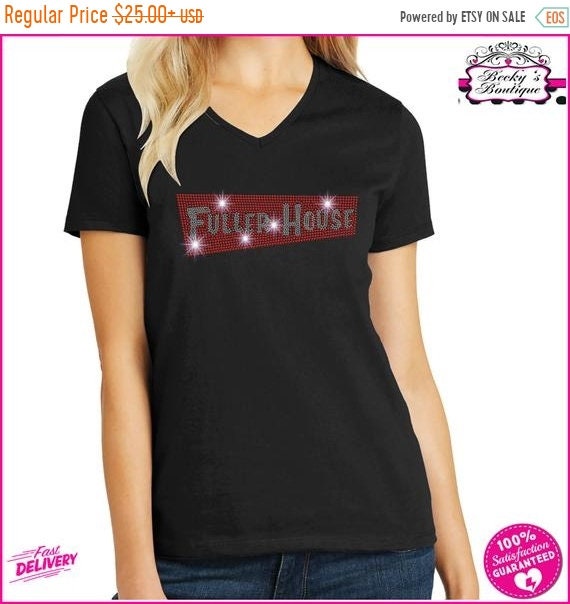 Fuller House TV Show Pendant Logo Holographic Glitter Sparkle | Etsy