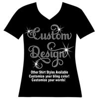 Rhinestone Shirt - Etsy