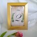 Table Card Frame Frames Gold Wedding Table Number Card Frames Table ...
